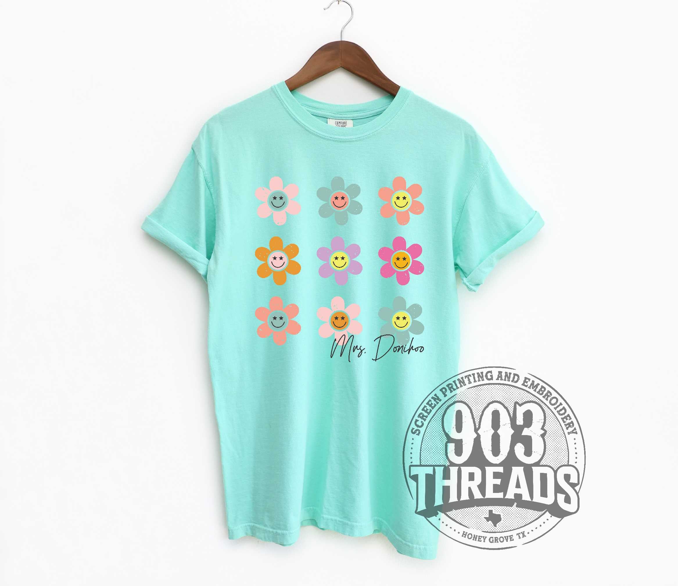 CUSTOM Spunky Daisy Tee – 903 Threads
